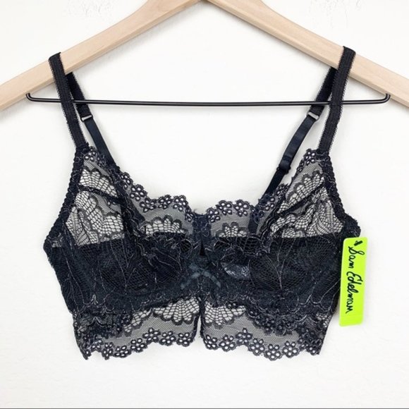 Sam Edelman | Intimates & Sleepwear | Sam Edelman Black Lurex Sheer ...
